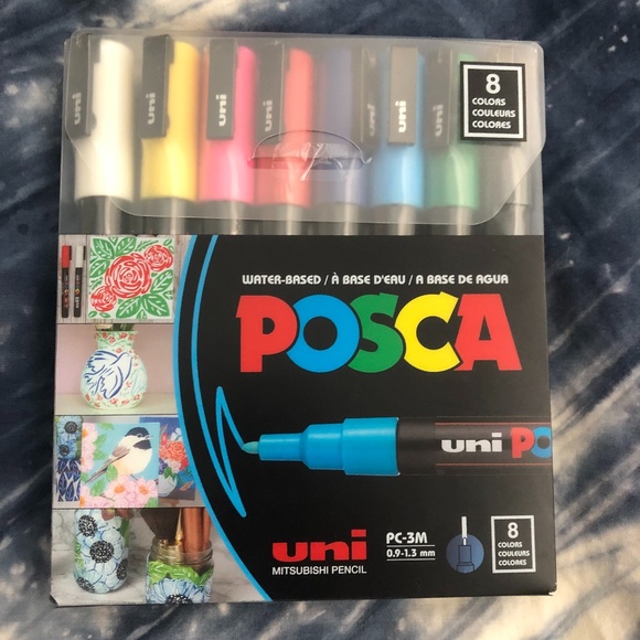 Art | 3m Point Posca Markers | Poshmark
